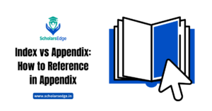 Index Vs Appendix: How To Reference In Appendix